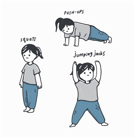 This Is My 5 Minutes Quick Workout Routine 10 20 Squats 5 10 Push