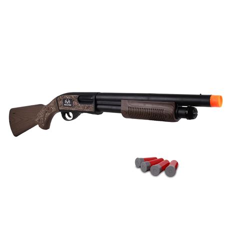 Nkok Realtree Pump Action Toy Shotgun 25027 Wood Grain And