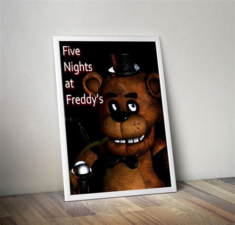 Five Nights At Freddys Poster Five Nights At Freddys Video Game