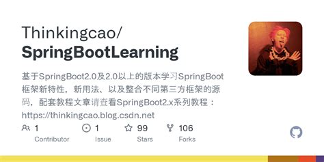 Github Thinkingcaospringbootlearning 基于springboot20及20以上的版本学习