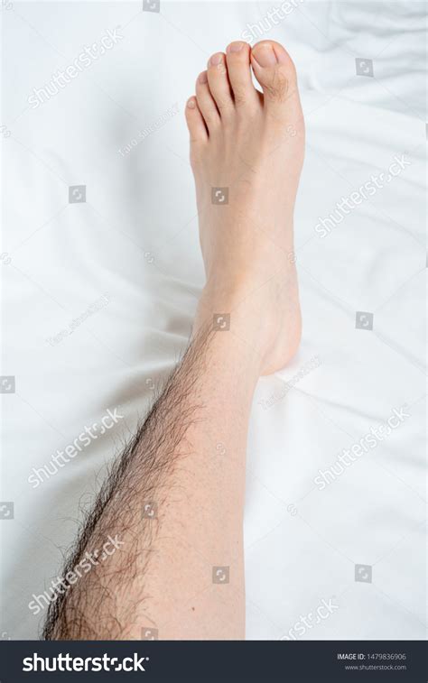 Legs Hair Removal Men Before After Stock Photo Shutterstock