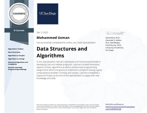 Mohammed Usman On Linkedin Algorithmexpert Datastructures Programmingpro Ucsdalumni