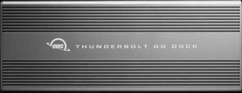 OWC 推出方便攜帶的 Thunderbolt Go Dock 隨身擴充埠 XFastest News
