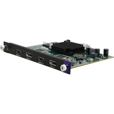 rgblink dual displayport 1 2 and hdmi 2 0 input 791 0020 08 0 bandh