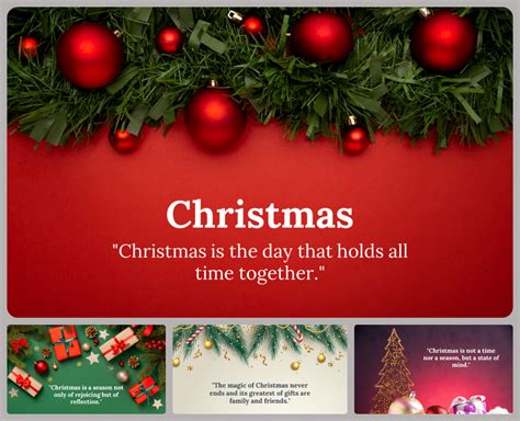 Powerpoint Christmas Backgrounds
