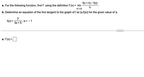 solved a for the following function find f′ using the