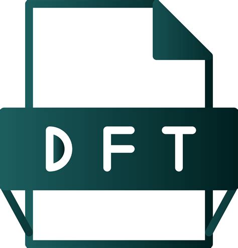 Dft File Format Icon 15575181 Vector Art At Vecteezy