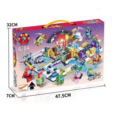 Конструктор Lego Among Us Космическая станция (346 деталей, 12 фигурок ...