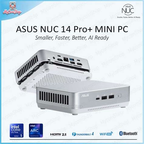 Jual Asus Nuc Pro Plus Rnuc Rvs Mini Pc Pro Kit Ultra H Intel Arc Gb Gb Di