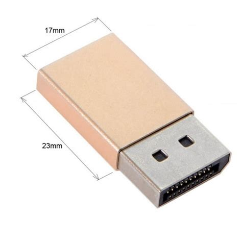 Fvh Fvh Dp Virtual Display Adapter Displayport Dummy Plug Headless Ghost Emulator 2560x1600p