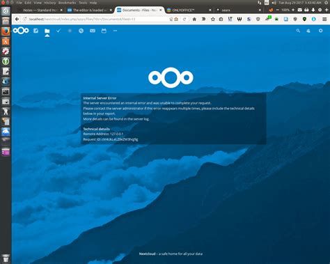 The Editor Is Loaded With The The Document Could Not Be Saved Message