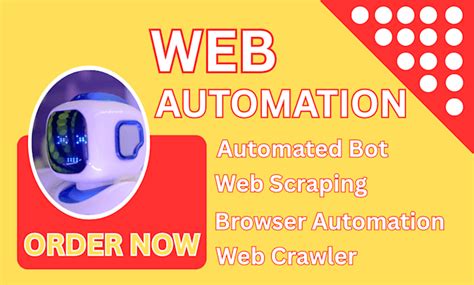 build bots scripts web automation bot data scraping bot and web
