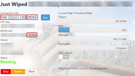 How To Connect With Rustadmin Knowledgebase Chicagoservers