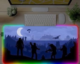 Rust Game Desk Mat Etsy