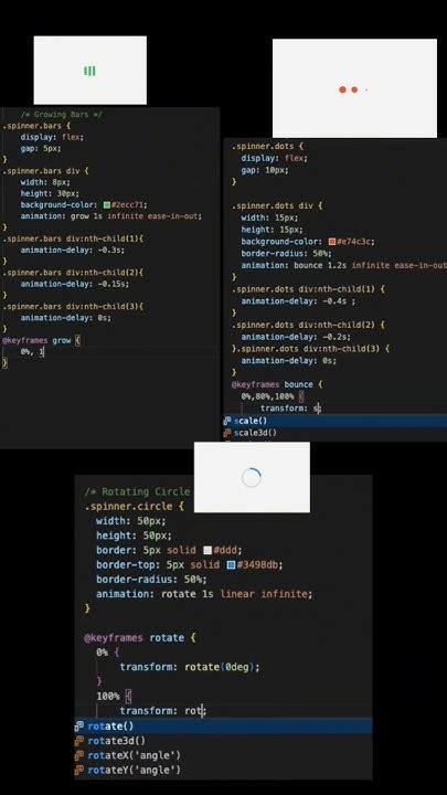 Day 3 And Loading Spinners In Csshtml Css Css3 Js Javascript