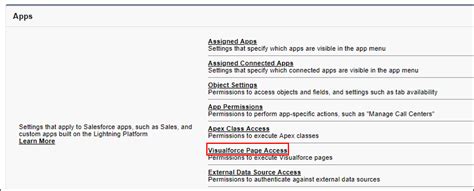Grant Permission To Access To Visualforce Page