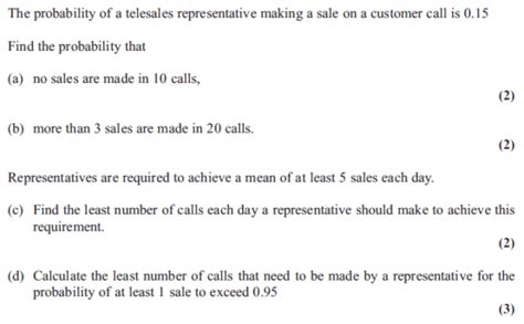 Exam Questions Binomial Distribution ExamSolutions