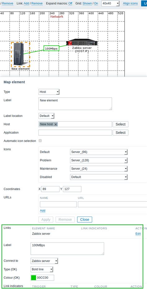 Configuring A Network Map