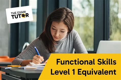 Functional Skills Level 1 Equivalent The Exam Tutor