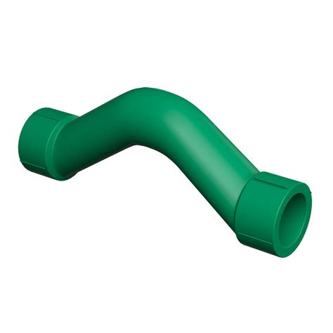 Used For Piping System Ppr Short Bypass Bend China Ppr Fitting And