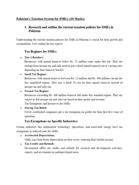 Assignment Akramandarslan Part Pdf Taxes Small And Medium Sized