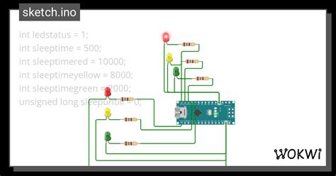 Kruispunt Copy Wokwi Esp32 Stm32 Arduino Simulator