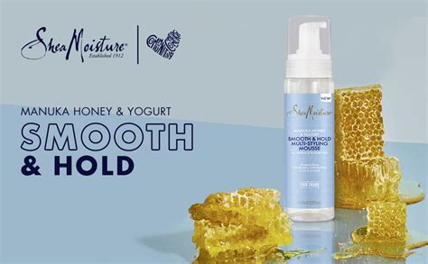 Sheamoisture Manuka Honey And Yogurt Smooth And Hold Multi Styling Hair Mousse For