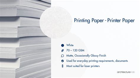 35 Different Types Of Paper Their Uses And Properties