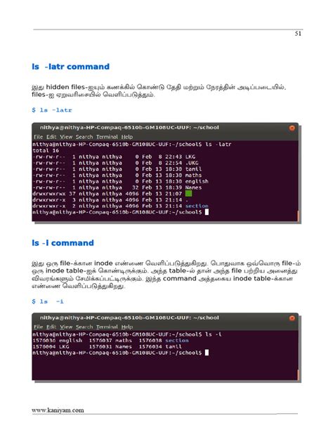 Learn Gnulinux In Tamil Part 1 A4 6 Pdf