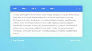 Interactive Jquery Tabs Examples