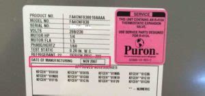 Trane Furnace Age How To Read The Serial Number