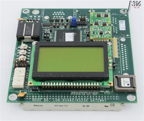 27689 Lam Research Pcb Node Bd Lon Rs485 Rs232 Gateway W Lcd Display Bd And 50020r 10 Parts