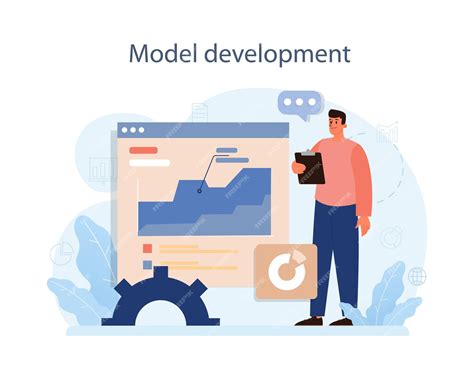 Premium Vector Predictive Analytics Process Of Using And Processing