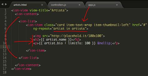 menampilkan data json dan detail pada ionic framework part 1