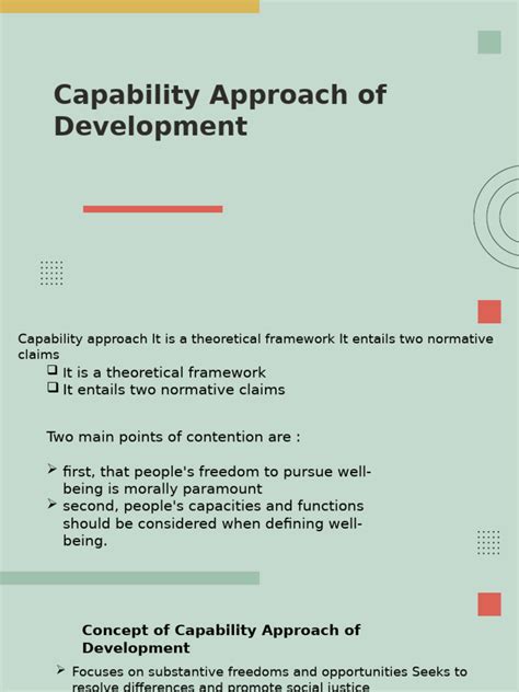 Capability Approach Pdf