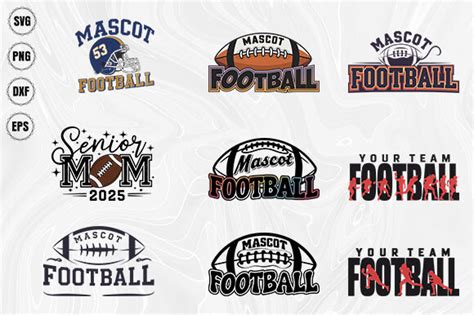 Football Svg Bundlefootball T Shirt Svg Graphic By Rn Studio