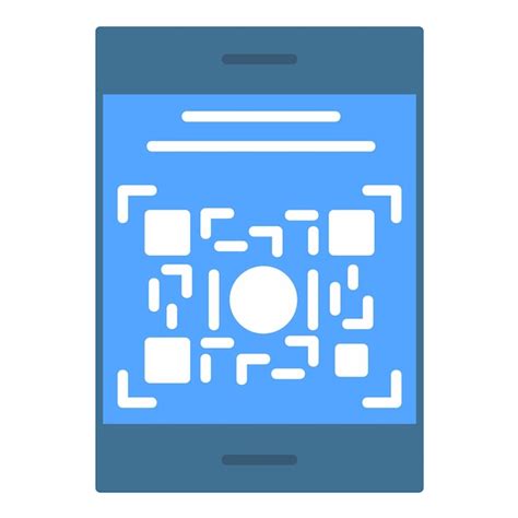 Premium Vector Qr Code Flat Illustration
