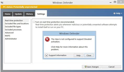 Error When Trying To Disable Windows Defender Windows Help Forums