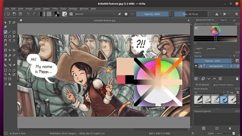 Set Up An Animation Krita Minesm