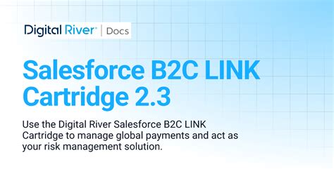 Salesforce B2c Link Cartridge 2 3 Salesforce B2c Link Cartridge