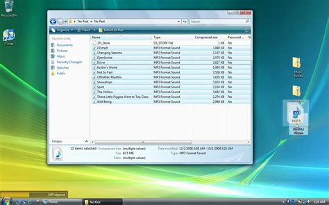 Unzip Album Folder File In WIndows Vista And Load It Into ITunes Part YouTube