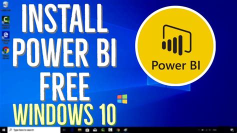 How To Download And Install Power Bi On Windows Windows And Images And Photos Finder
