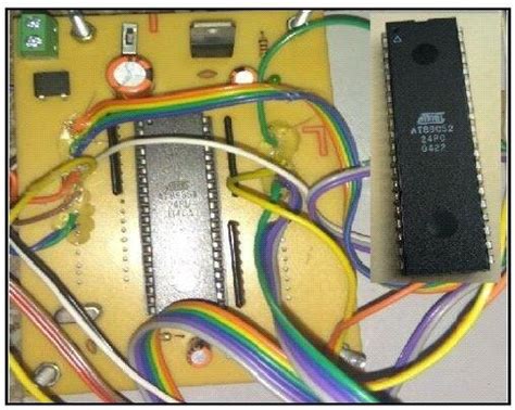 At89c51 Controller And Its Circuitry At89c51 Microcontroller Is Download Scientific Diagram