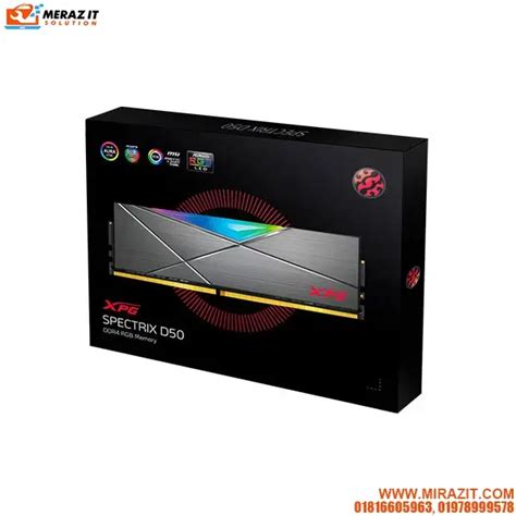 Adata Xpg Spectrix D50 32gb Ddr4 3200 Bus Rgb Gaming Ram Price In Bangladesh Meraz It Solution