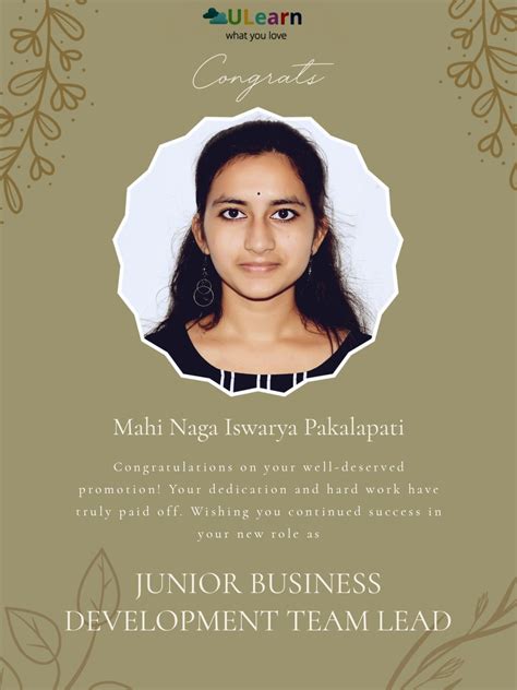 jnsl vennela peketi on linkedin careergrowth promotion