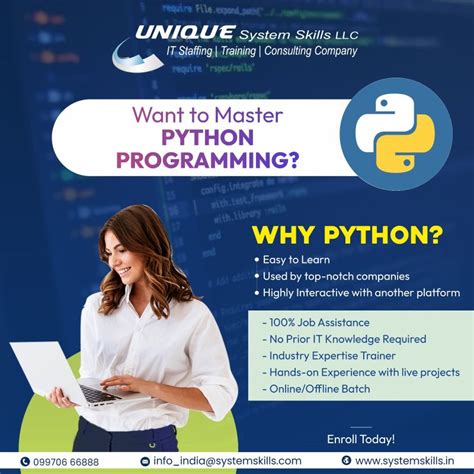Unique System Skills India Pvt Ltd On Linkedin Python Online