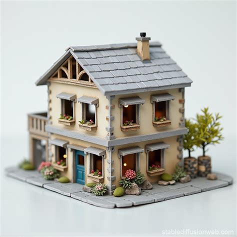 Small Scale Building Stable Diffusion Online
