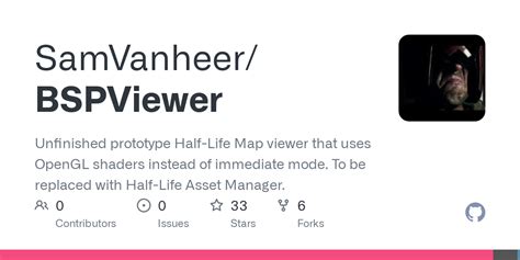 Github Samvanheer Bspviewer Unfinished Prototype Half Life Map Viewer That Uses Opengl
