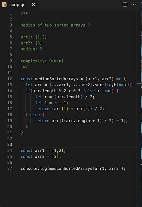 🔥 Median Of Two Sorted Arrays 🔥 Codinginterview Viralvideo Shorts