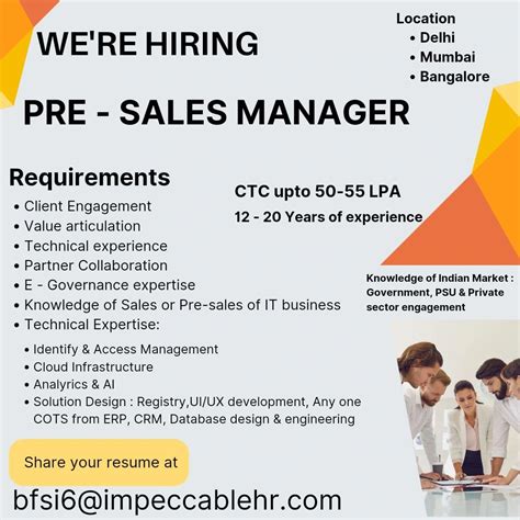 khyati arora on linkedin hiring presales mumbai delhi banglore